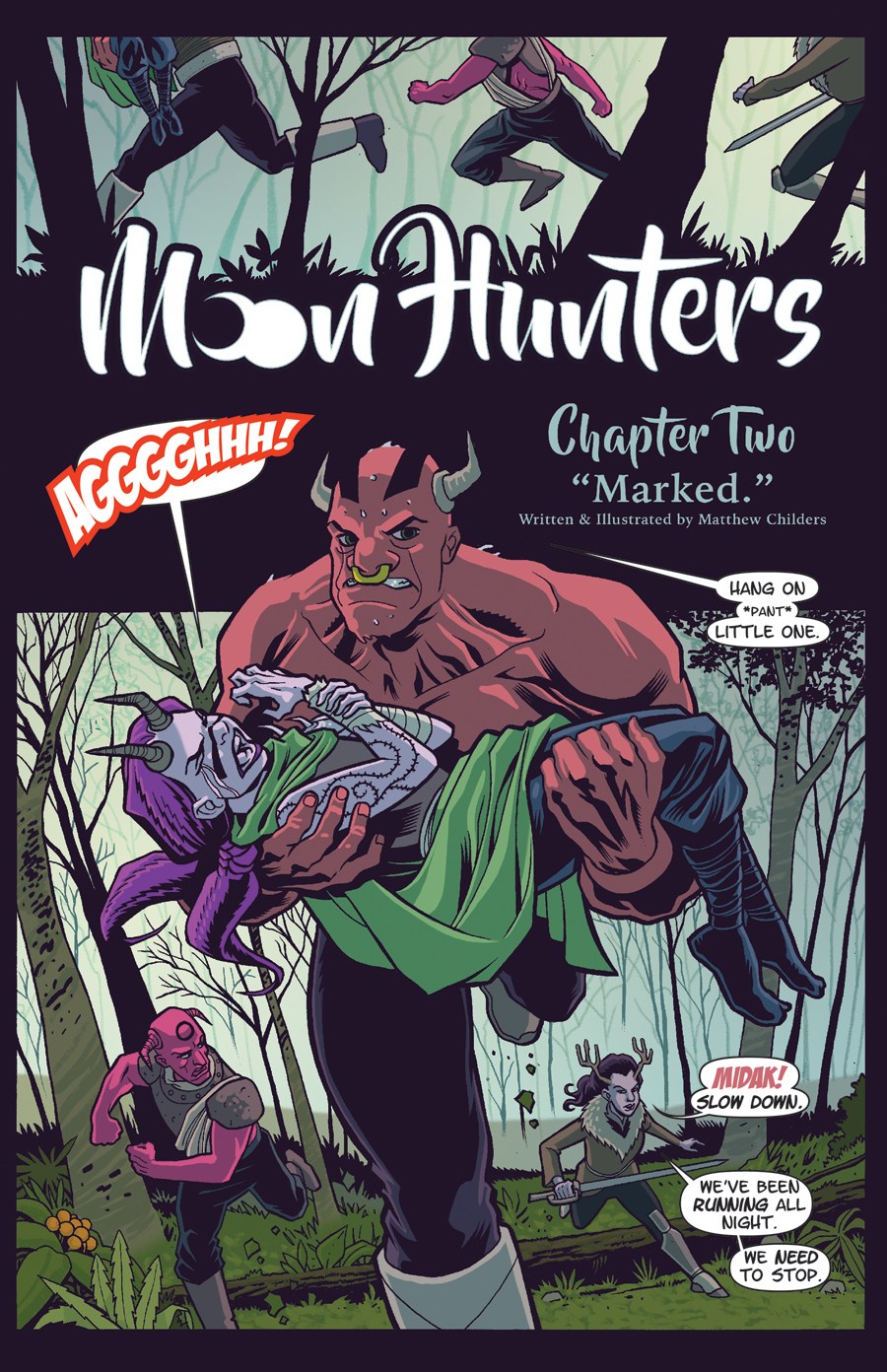 Moon Hunters Issue 2 Page 3 - Moon Hunters