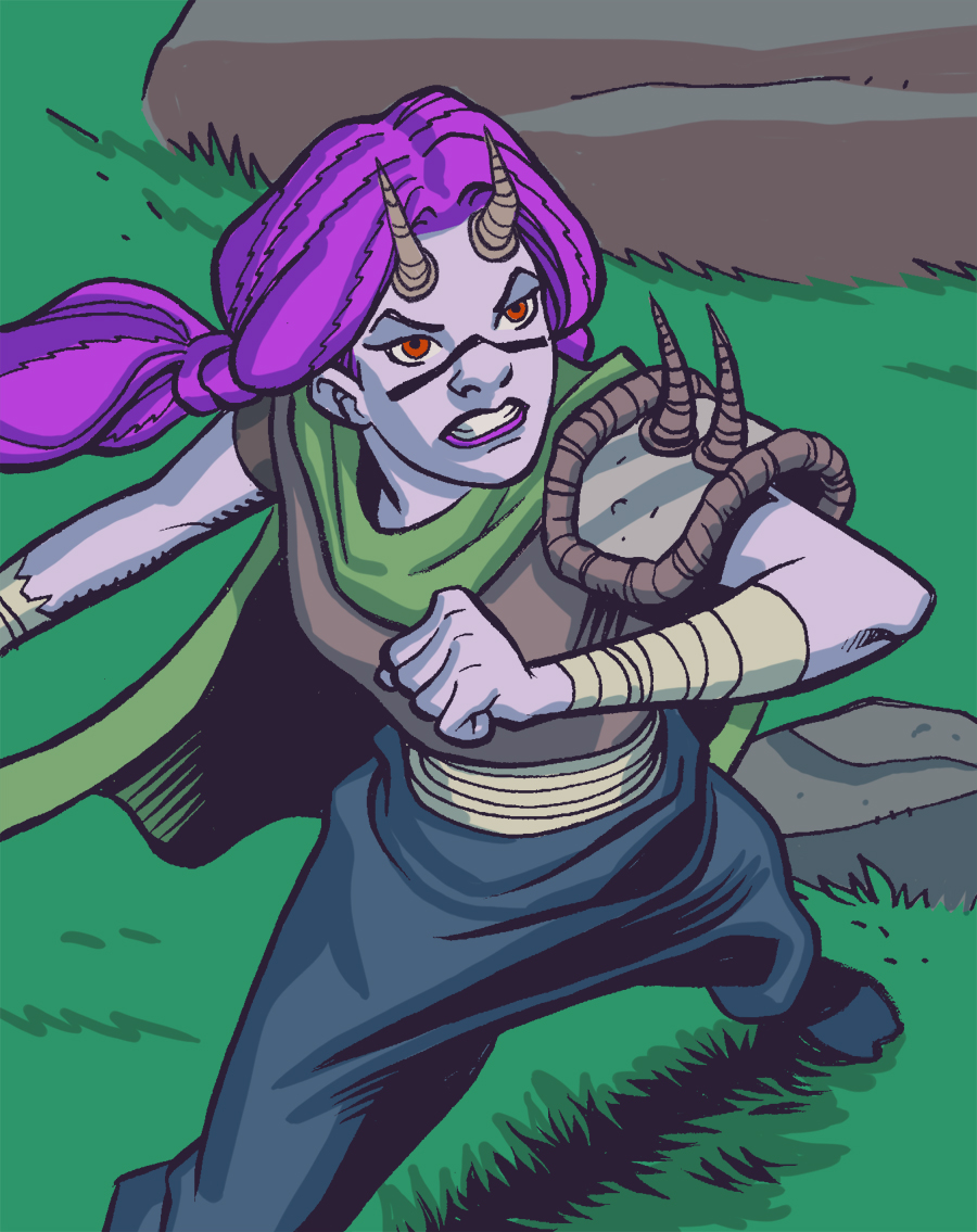Lyria Two-Horns - Moon Hunters: Tales of the River Folk